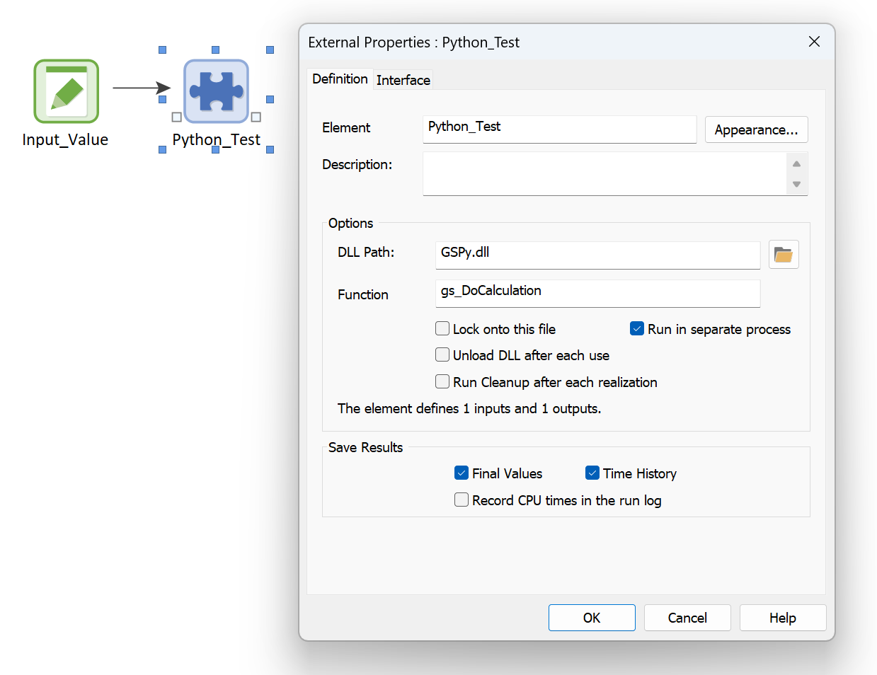 Using GSPy to Integrate Python with GoldSim – GoldSim Help Center