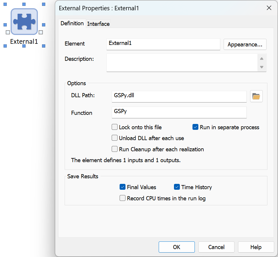 Using GSPy to Integrate Python with GoldSim – GoldSim Help Center